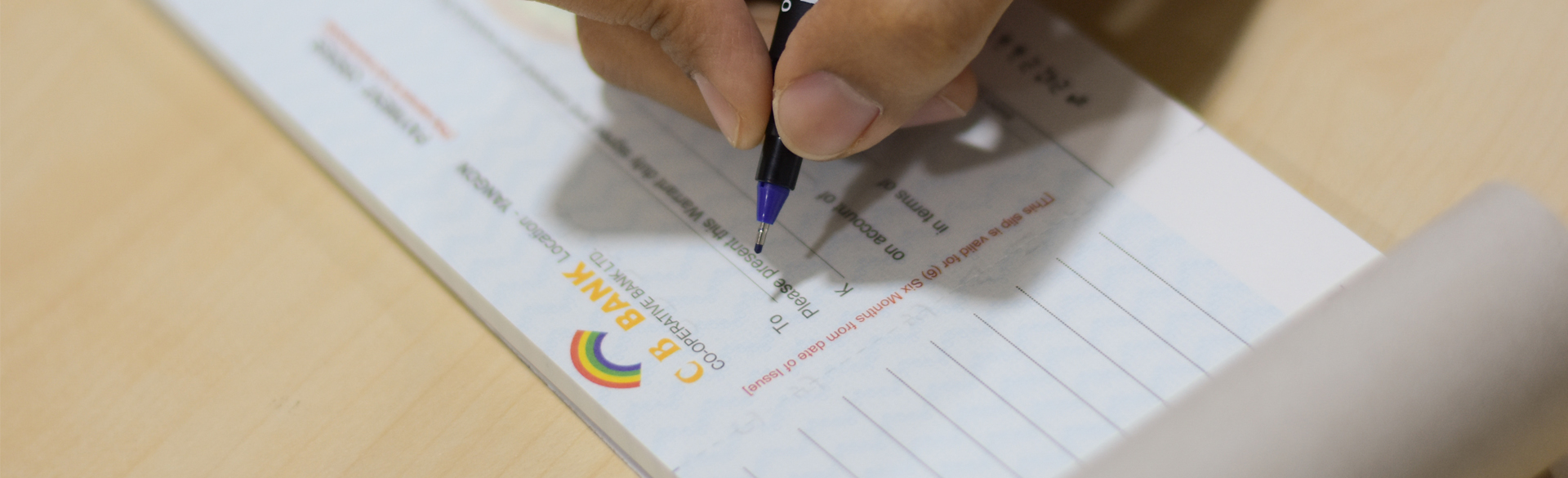 Certified Cheque CB Bank