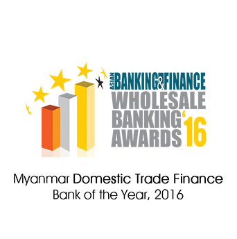 Myanmar Domestic Trade Finance Bank of the year '2016 Asian Banking ...