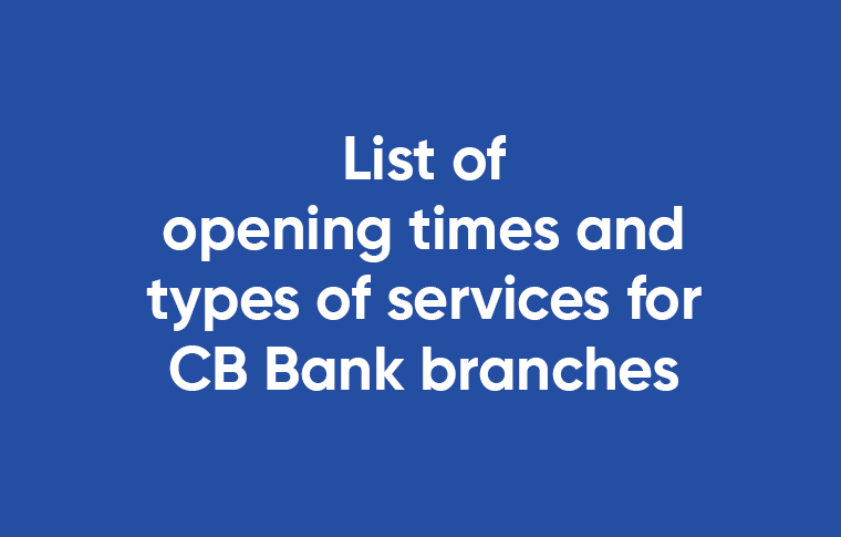 လေးစားအပ်ပါသော CB Bank Customer ကြီးများရှင့် … | CB Bank